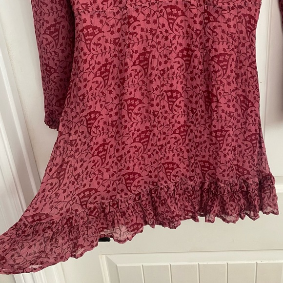 Cleobella | Dresses | New Cleobella Dixie Mini Dress In Red Wine Kerala ...